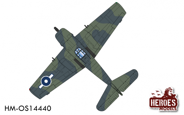 1/144 Hellcat Mk.II | 1844 Sqn FAA | ONE SHOT DECAL – Heroes Models